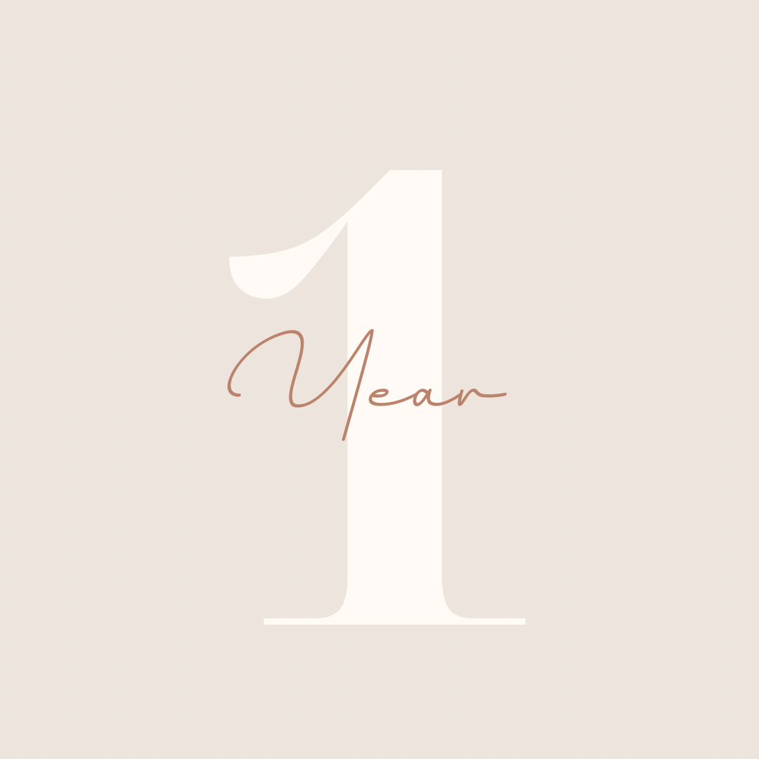 ONE YEAR – Tru Roots Design