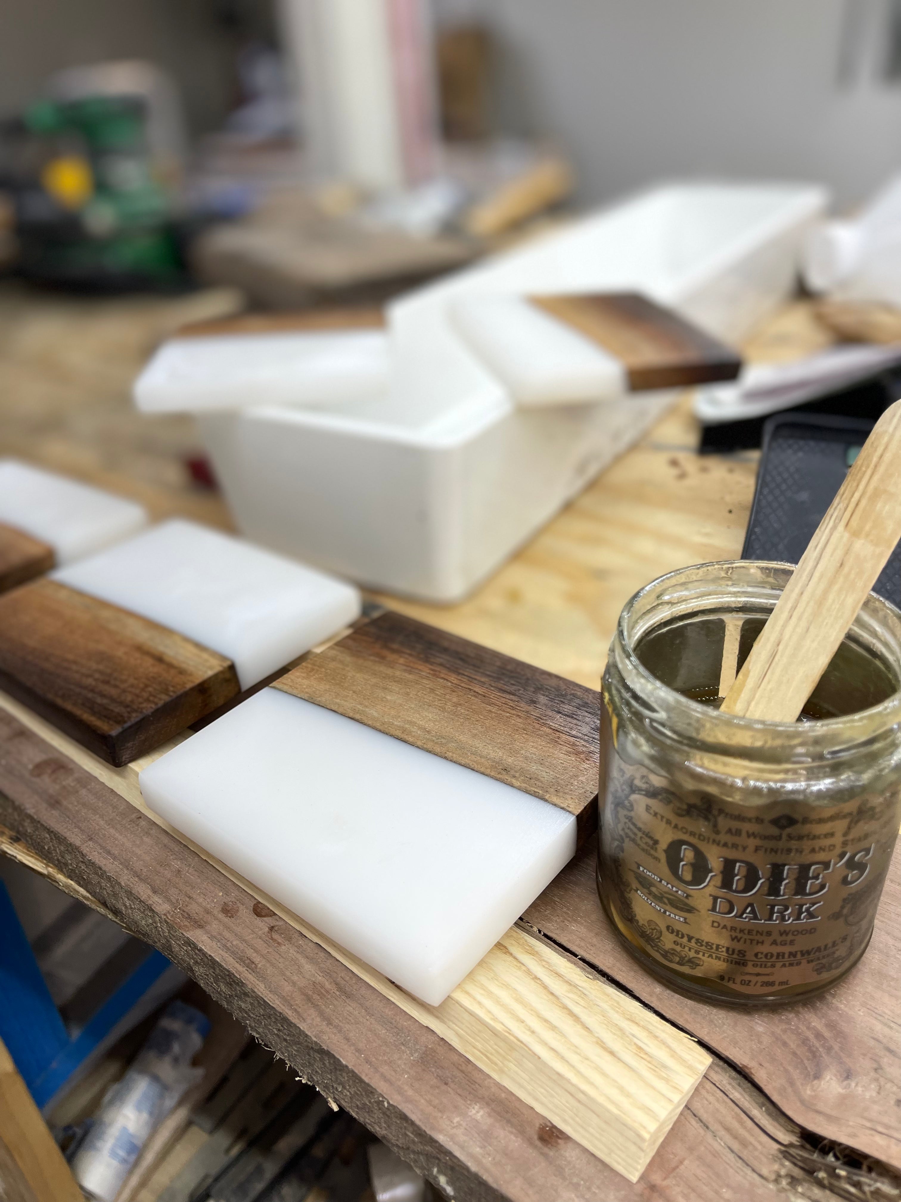 Custom Epoxy Coasters – Tru Roots Design