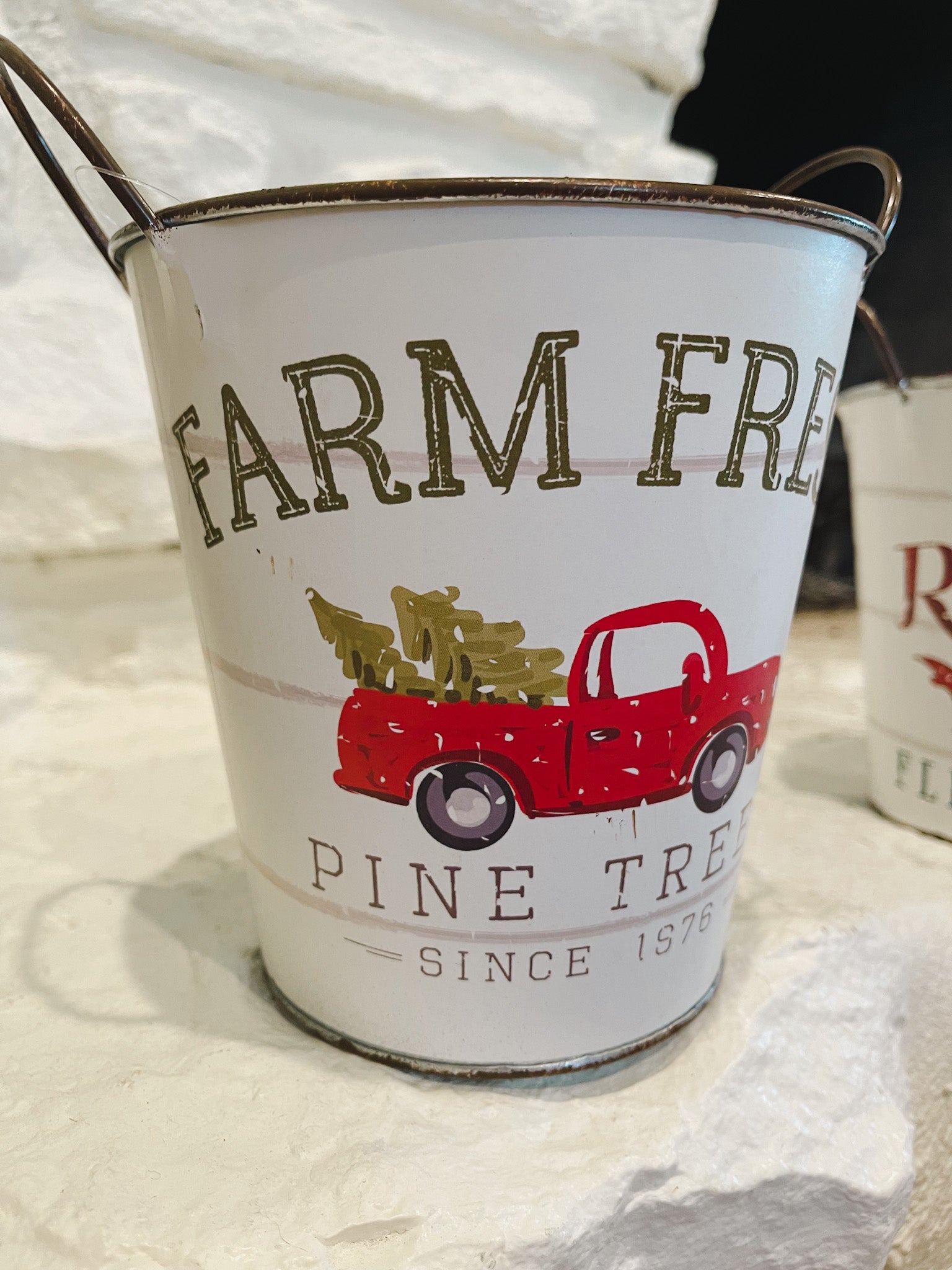 Farm Fresh Bucket with Tree – Tru Roots Design